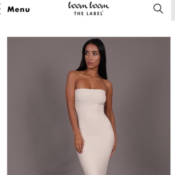 Aym | Dresses | Aym Studio Ivory Mini Strapless Bodycon Dress | Poshmark